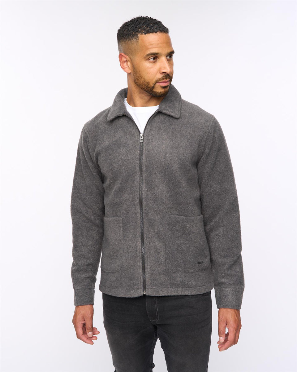 Mayford Overshirt Charcoal